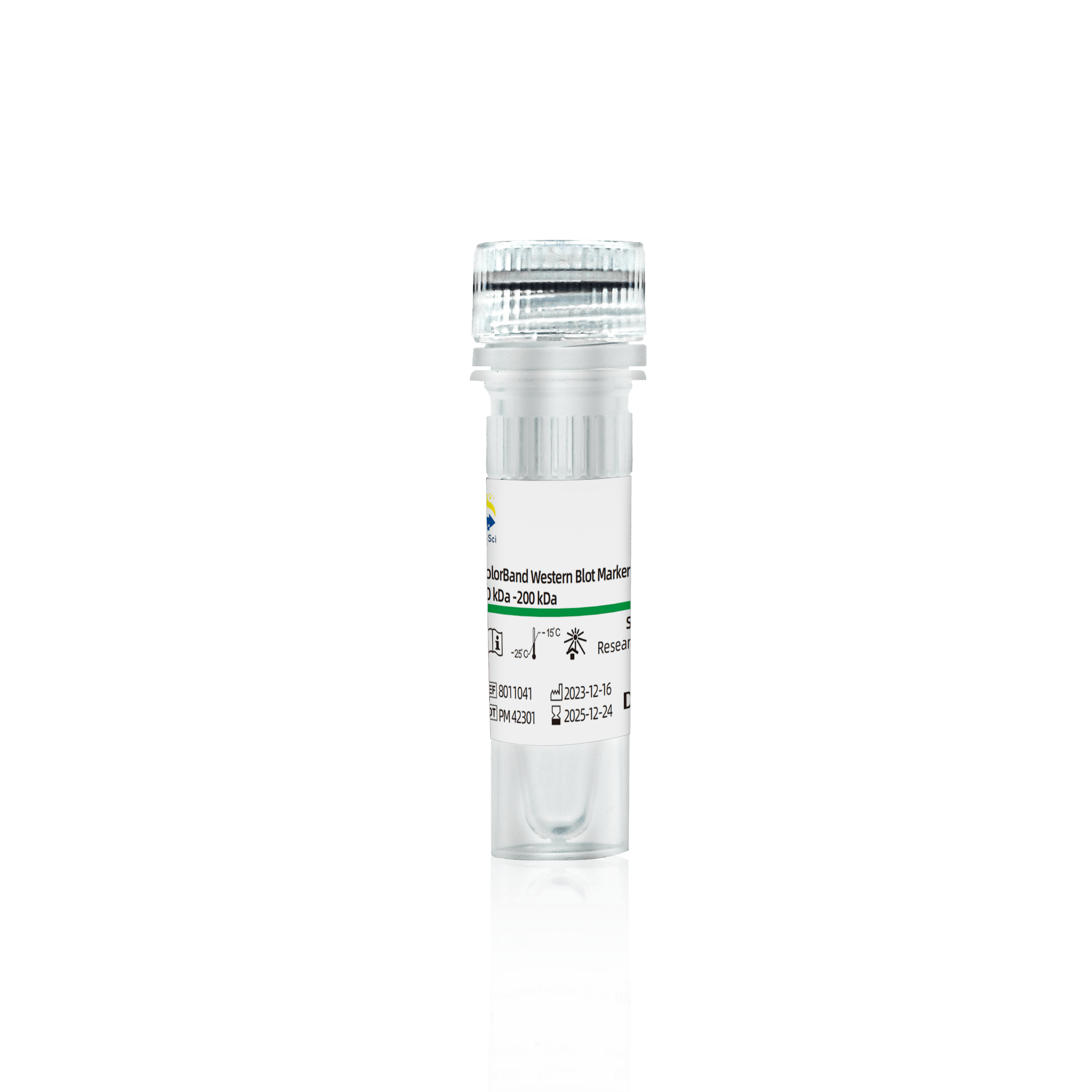 ColorBand Western Blot Marker - Pre-stained Protein Marker 10-200 kDa ...