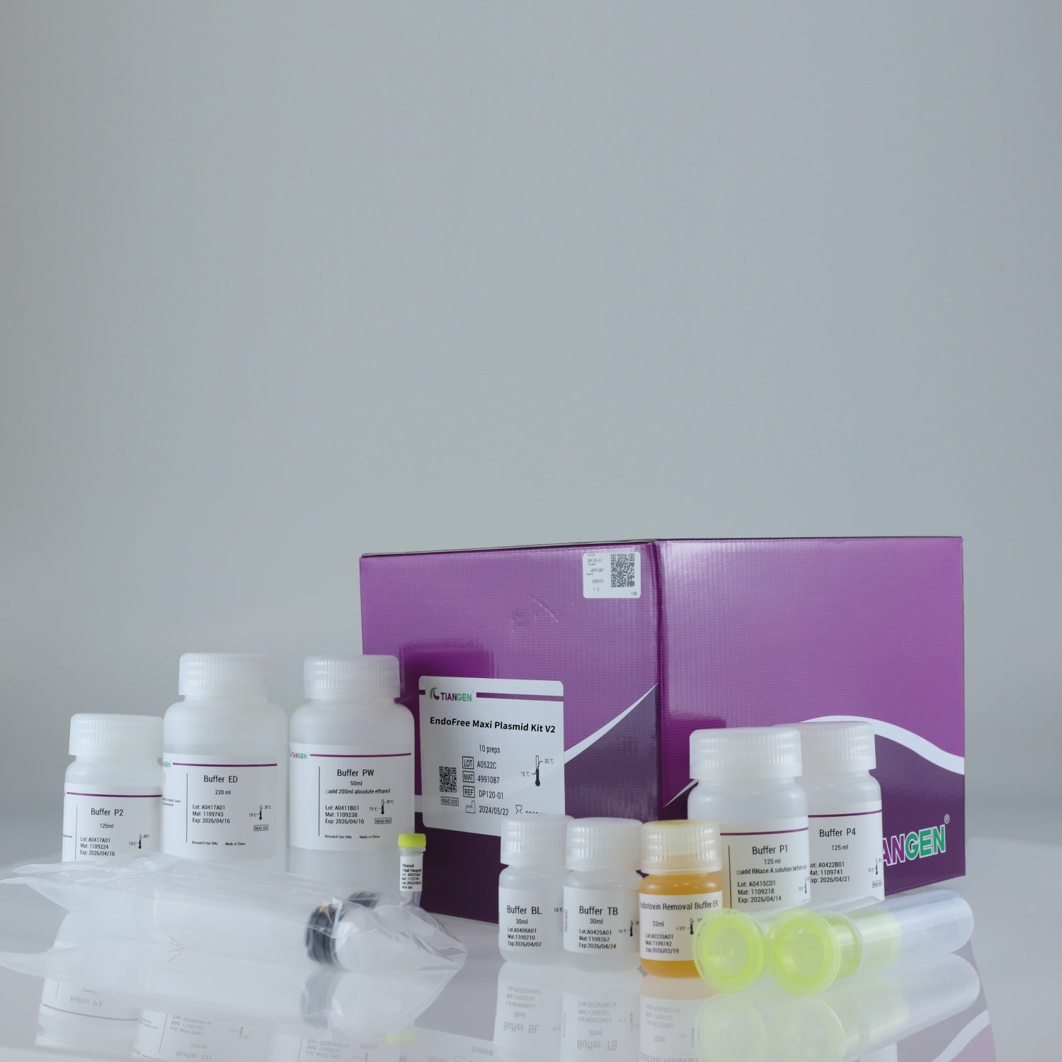 EndoFree Maxi Plasmid Kit V2 - Efficient Endotoxin-Free Plasmid DNA ...