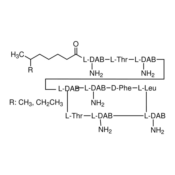 Polymyxin B Sulfate | Potent Cyclic Polypeptide Antibiotic - Biofargo ...