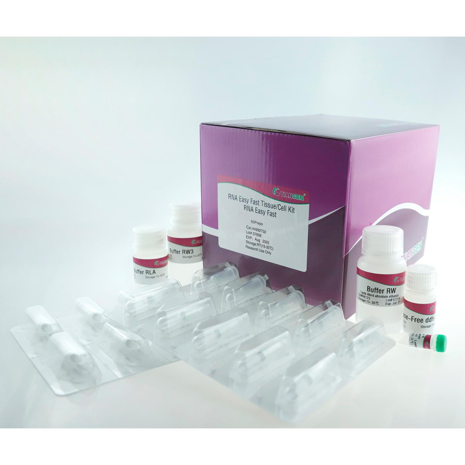 RNA Easy Fast Tissue/Cell Kit - Rapid High-Purity RNA Extraction Kit - Biofargo