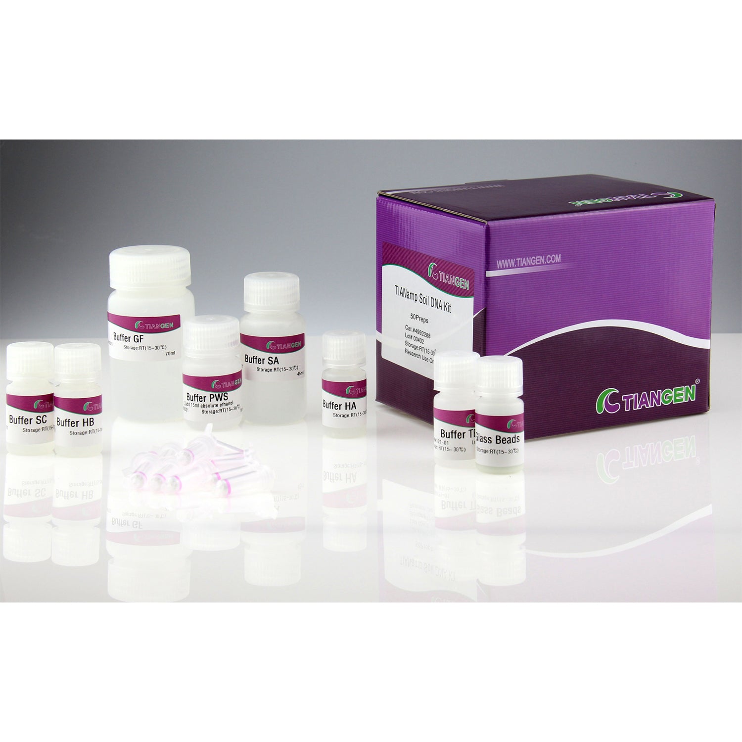 TIANamp Soil DNA Kit - Rapid High-Purity Soil Genomic DNA Extraction ...
